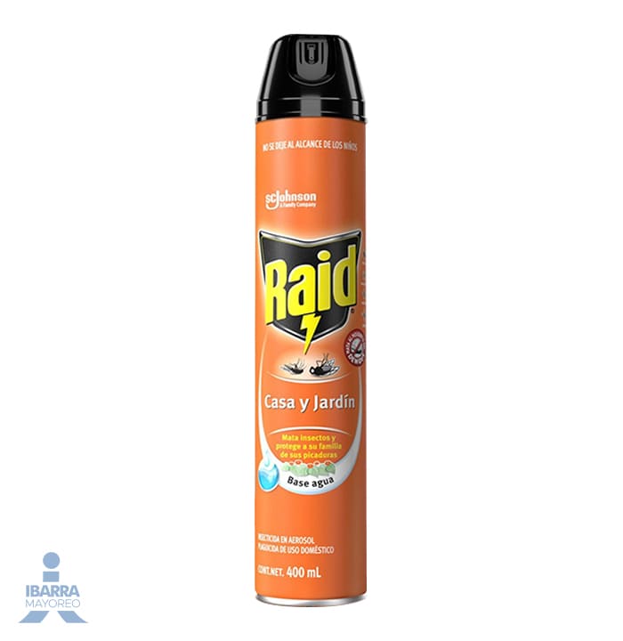 Insecticida Raid Acción Total Aerosol 400 Ml. | Ibarra Mayoreo