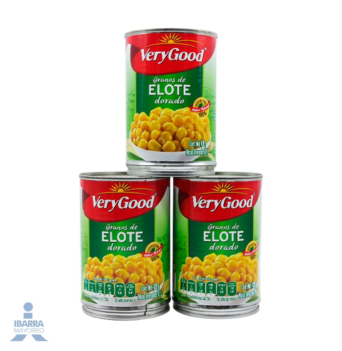 elote en grano very good 430 g | Ibarra Mayoreo