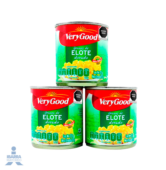 elote en grano very good 225 g | Ibarra Mayoreo