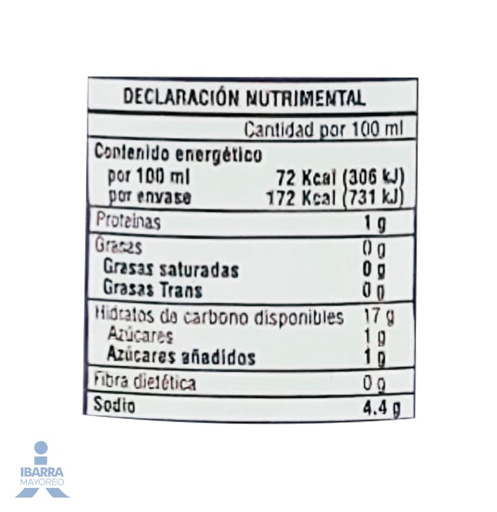 michemix especial 240 ml | Ibarra Mayoreo