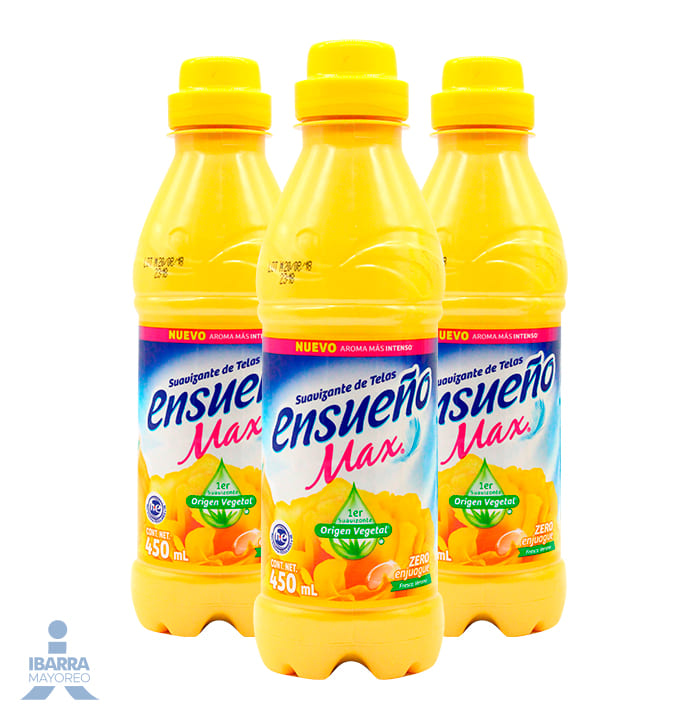 suavizante ensueno max fresco verano 450 ml | Ibarra Mayoreo