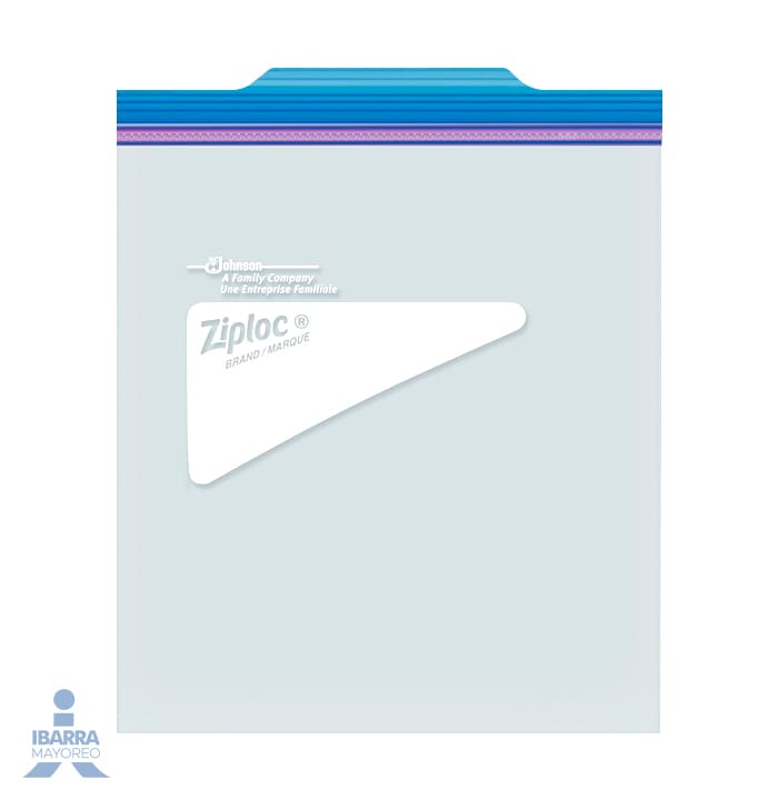 bolsa hermetica ziploc guardar mediana 25 pzas | Ibarra Mayoreo