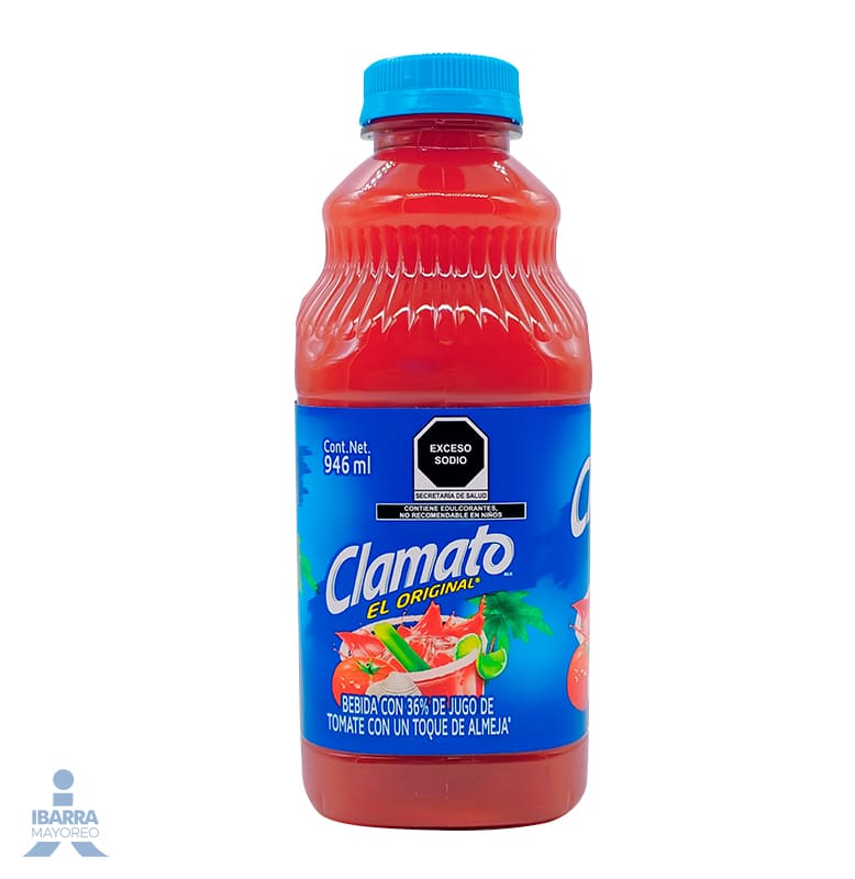 JUGO CLAMATO 946 ML | Ibarra Mayoreo
