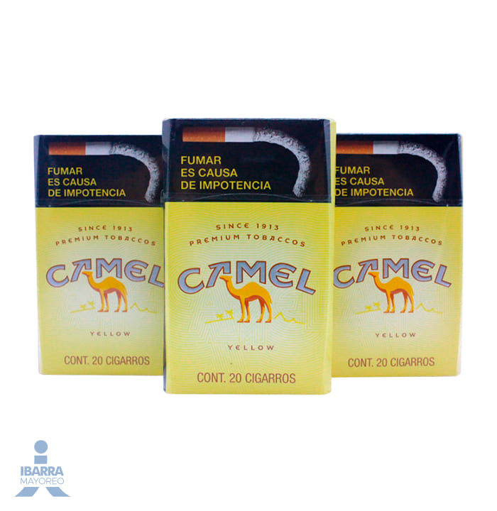 CIGARROS CAMEL 1 CAJETILLA. | Ibarra Mayoreo