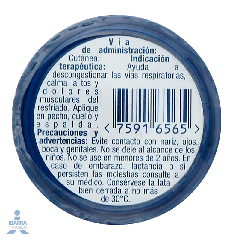 Vick Vaporub 30/12 Latitas | Ibarra Mayoreo