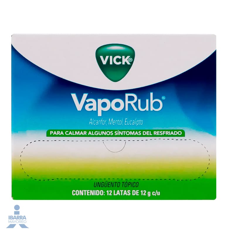 vick vaporub 12/12 latitas | Ibarra Mayoreo