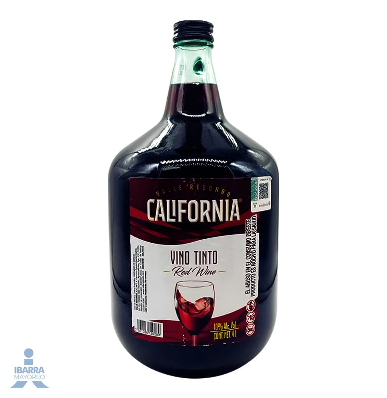 vino tinto california 4 l | Ibarra Mayoreo