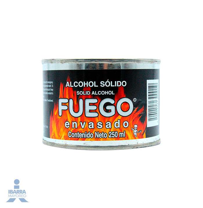 Alcohol Solido Lata 250 Gr.