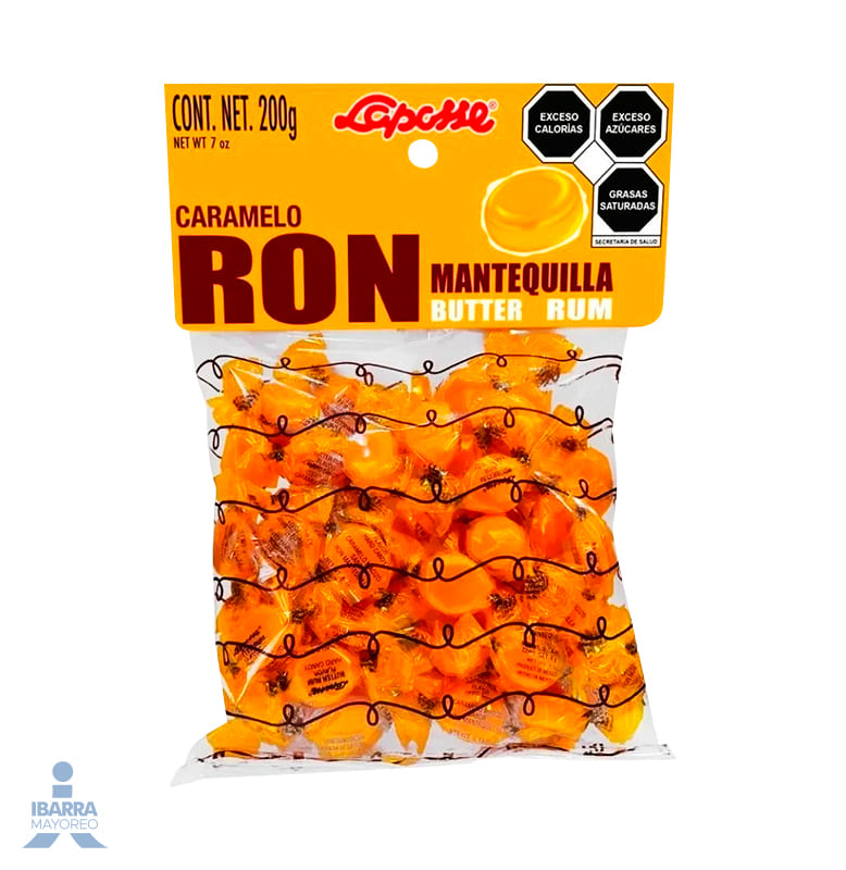 d dulce ravi ron mantequilla 100 pz | Ibarra Mayoreo