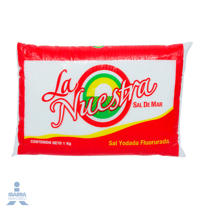 Sal La Nuestra Bolsa 25/1 Kg. | Ibarra Mayoreo