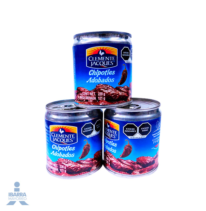 chiles chipotle clemente jacques 220 g | Ibarra Mayoreo