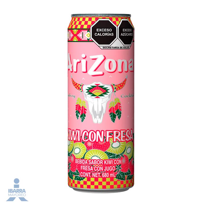 BEBIDA ARIZONA SABOR KIWI CON FRESA 680 ML | Ibarra Mayoreo