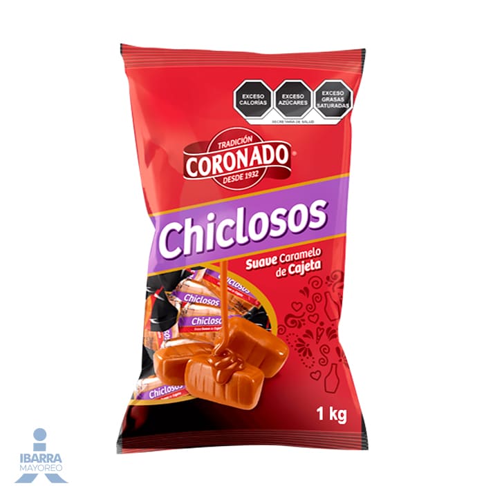 dulce suave coronado de cajeta chicloso 1 kg | Ibarra Mayoreo