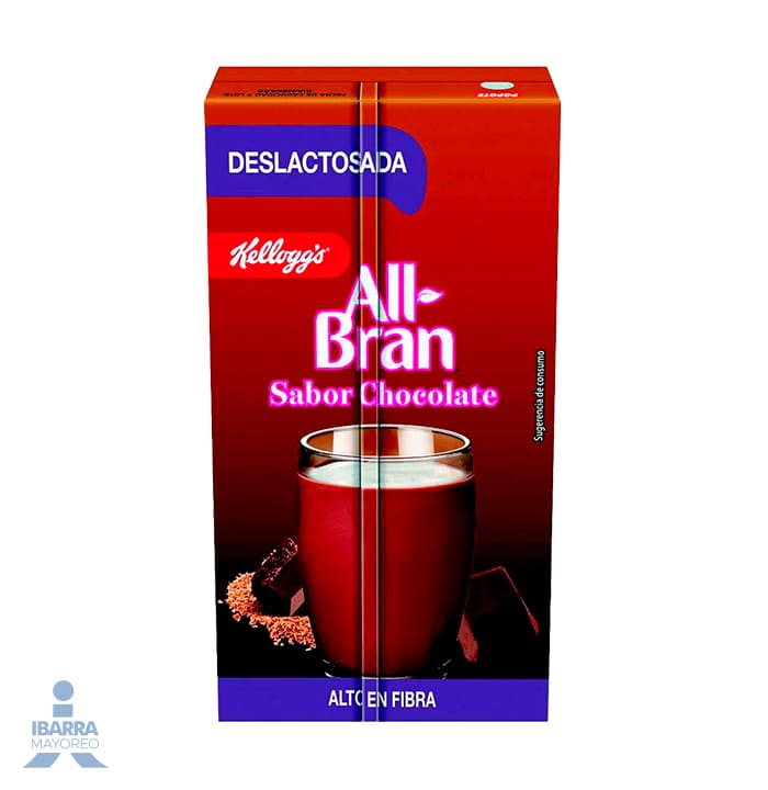bebida kelloggs all bran chocolate deslactosada 236 ml | Ibarra Mayoreo