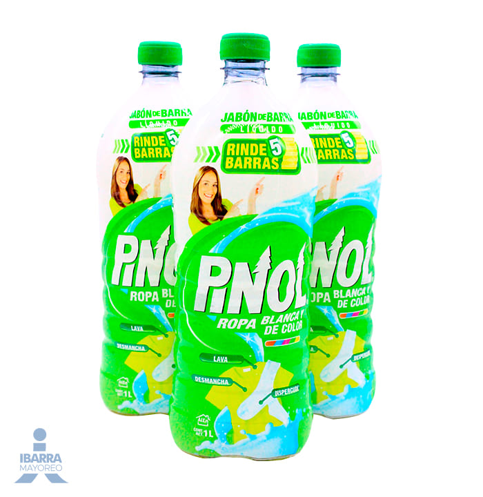 jabon pinol liquido 1 l | Ibarra Mayoreo