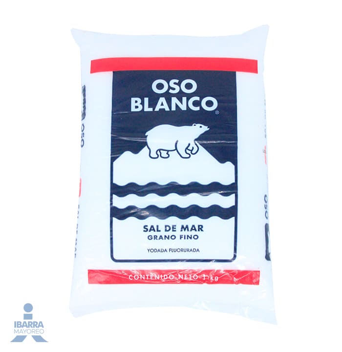 sal oso blanco 1 kg | Ibarra Mayoreo