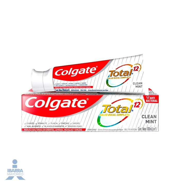 crema dental colgate total 100 ml | Ibarra Mayoreo