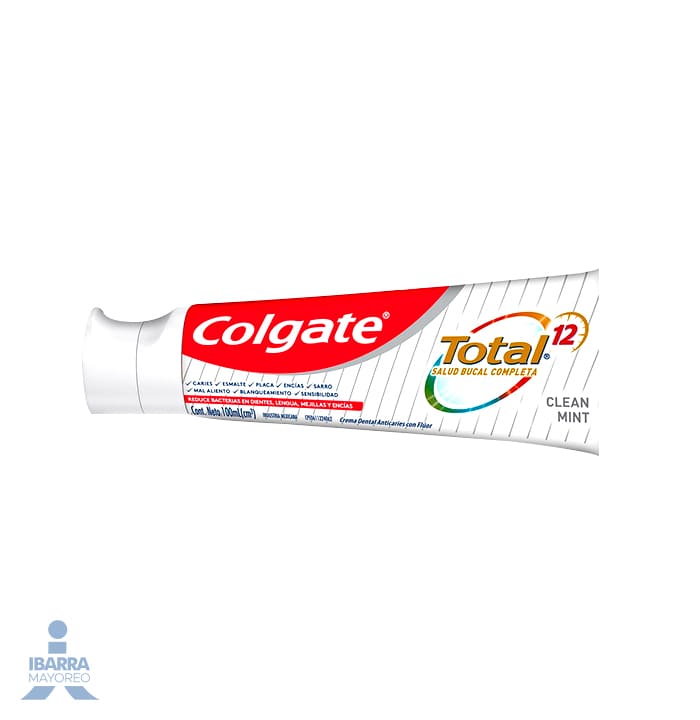 crema dental colgate total 100 ml | Ibarra Mayoreo