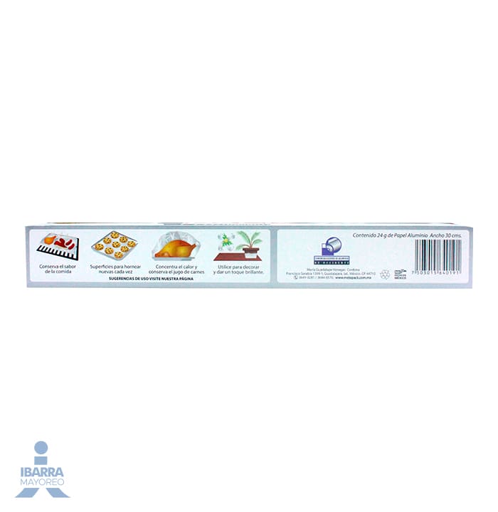 papel aluminio mega pack 7 | Ibarra Mayoreo