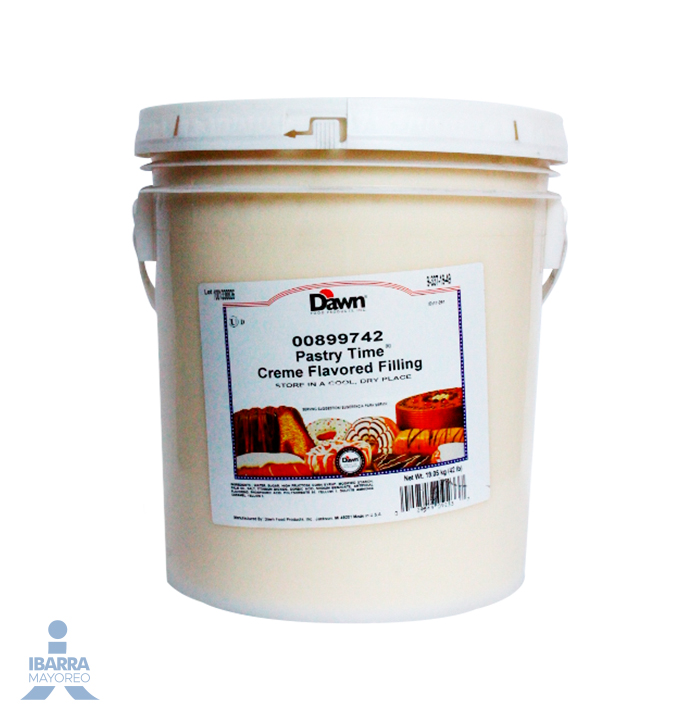 relleno de crema bavaria pastry time 19 05 kg | Ibarra Mayoreo