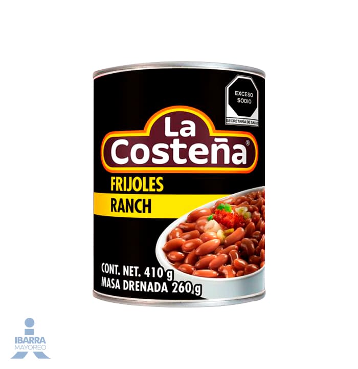 frijol ranch la costena 410 g | Ibarra Mayoreo