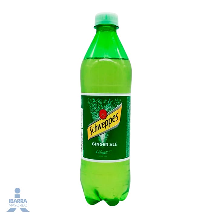 Refresco Peñafiel Schweppes Ginger Ale 600 Ml.