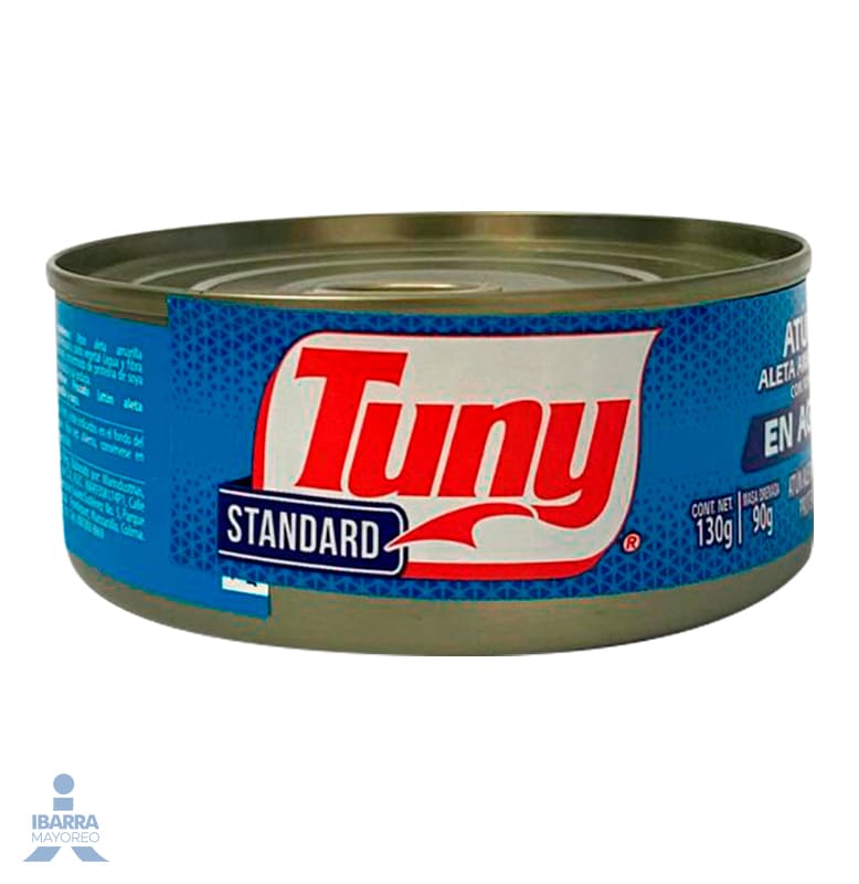ATUN EN AGUA TUNY STANDARD 140 GR. | Ibarra Mayoreo ATUN EN AGUA TUNY STANDARD 140 GR. | Ibarra Mayoreo