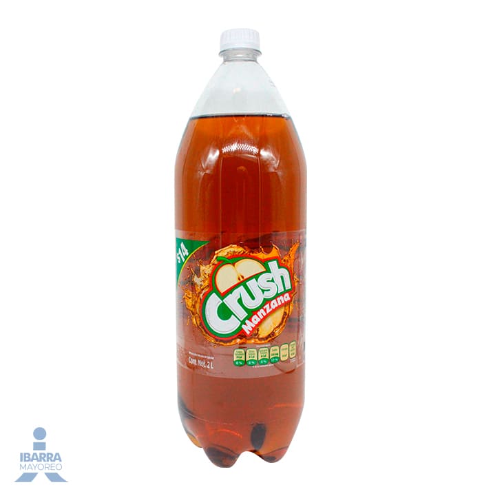 refresco crush manzana pet 2 l | Ibarra Mayoreo