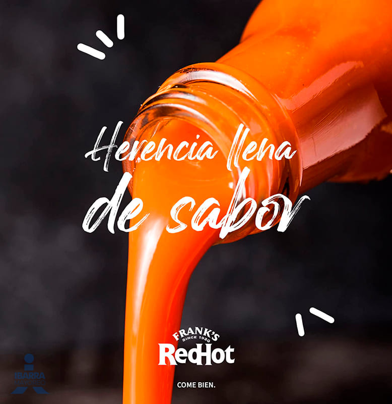 salsa franks red hot original 354 ml | Ibarra Mayoreo
