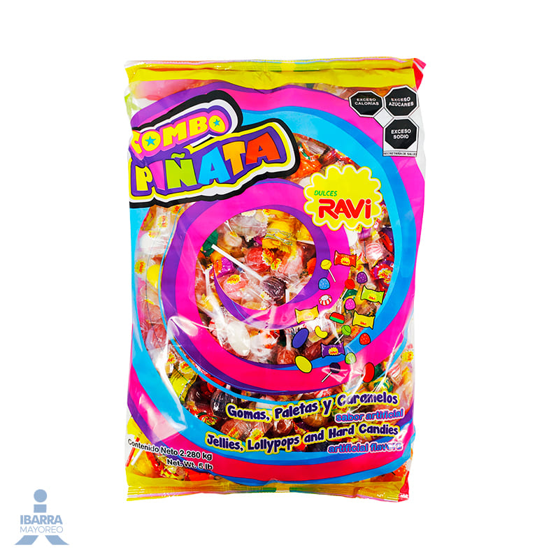 dulce ravi pinata mix 2 28 kg | Ibarra Mayoreo