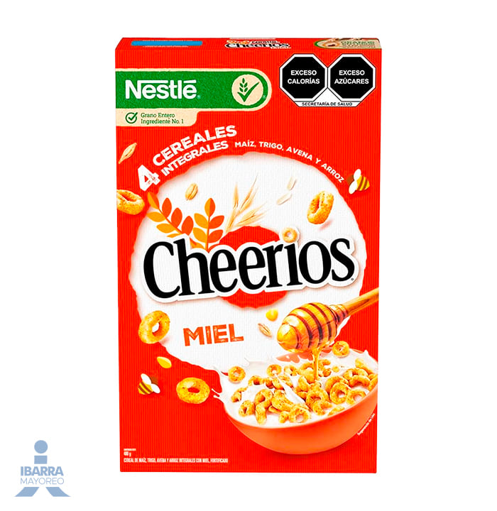 cereal nestle cheerios miel 480 g | Ibarra Mayoreo