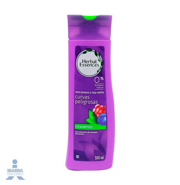 shampoo herbal essences curva peligrosa 300 ml | Ibarra Mayoreo