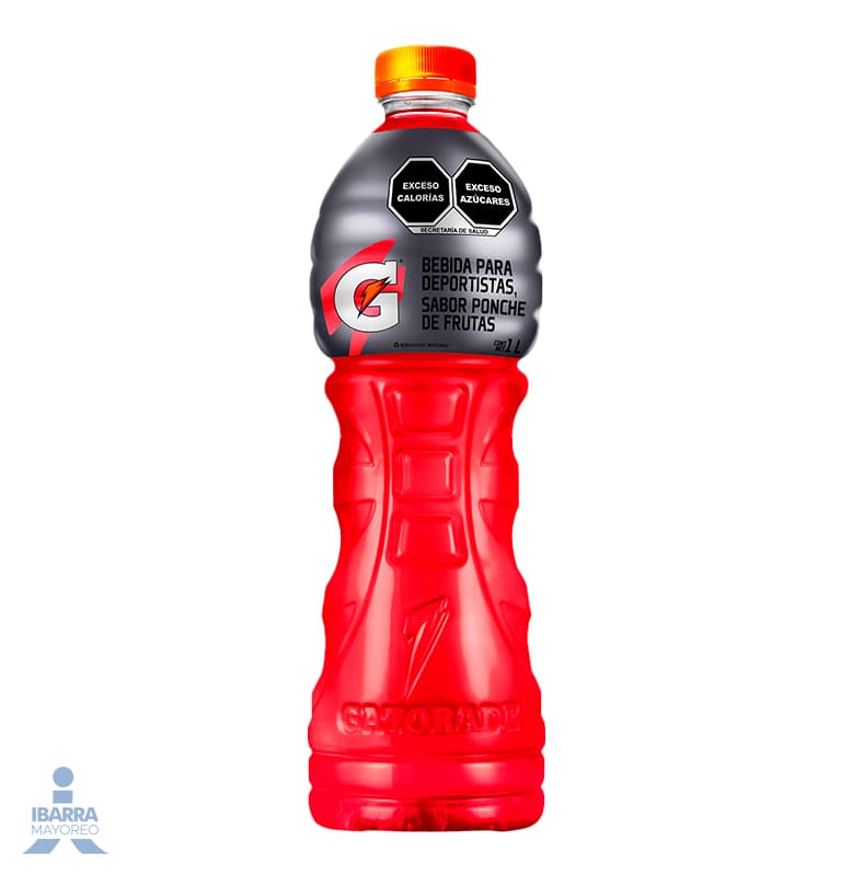 bebida gatorade ponche de frutas 1 l | Ibarra Mayoreo