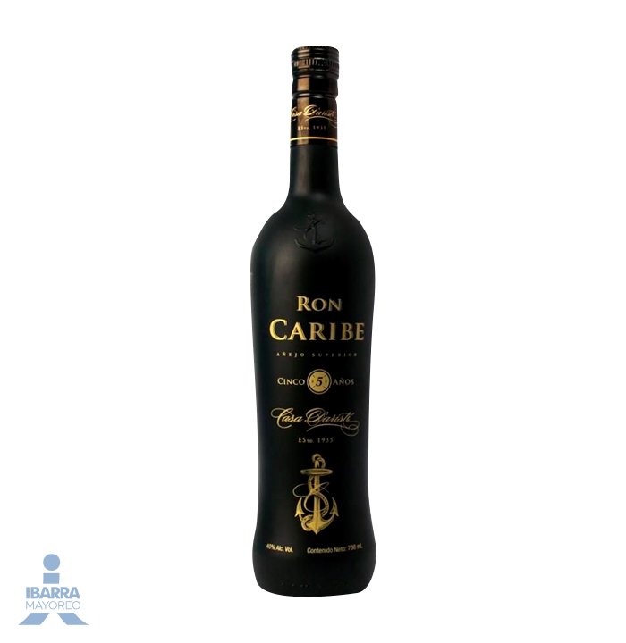 ron caribe 5 anos 700 ml | Ibarra Mayoreo
