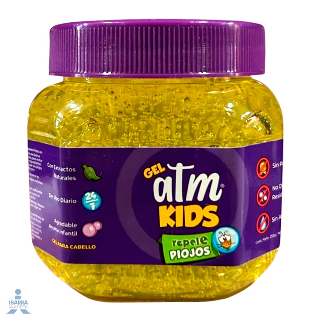 gel atm repele piojos tutti frutti 250 g | Ibarra Mayoreo