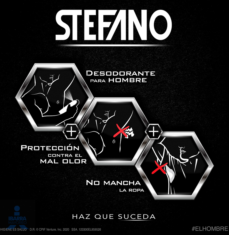 desodorante stefano play stick 60 g | Ibarra Mayoreo