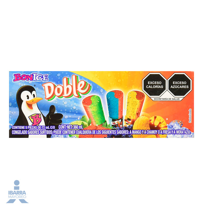 bonice doble surtido 5 pzas | Ibarra Mayoreo
