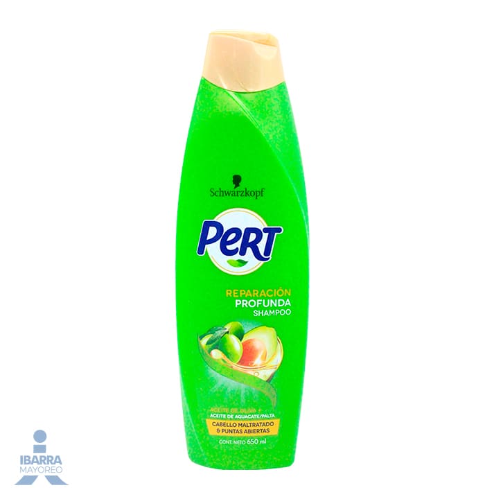 shampoo pert aceite de oliva 2 en 1 650 ml | Ibarra Mayoreo