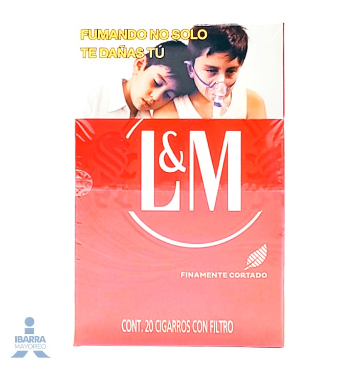 Cigarros L&M 1 Cajetilla. | Ibarra Mayoreo