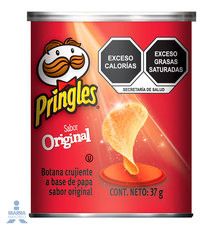 pringles papas original 37 g | Ibarra Mayoreo