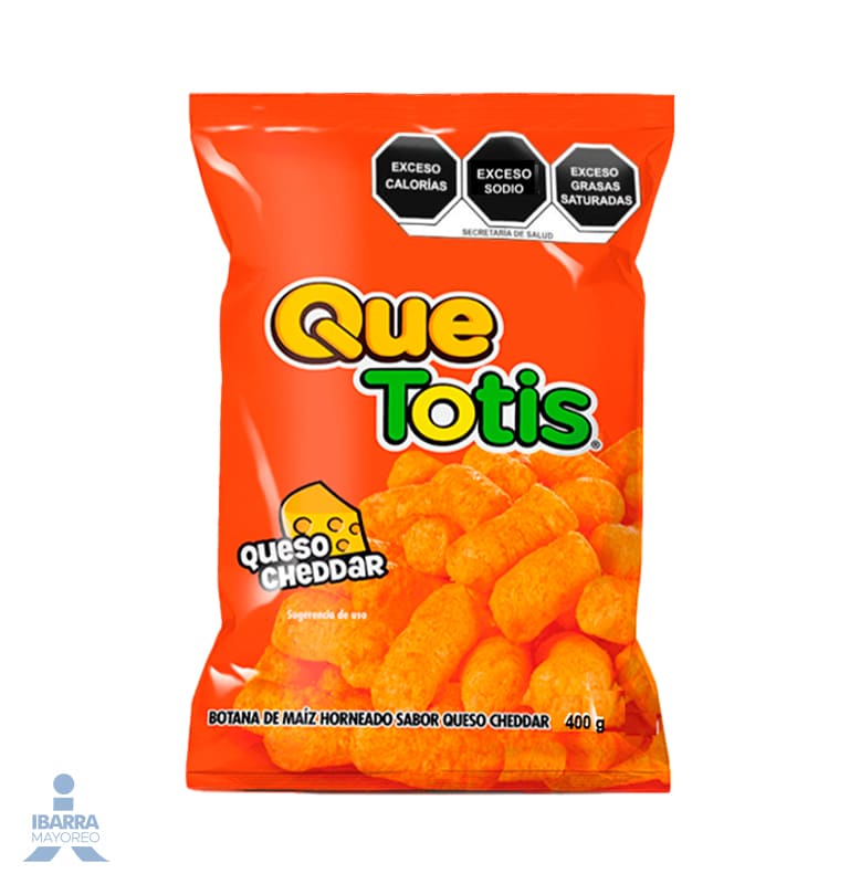 frituras totis esponjadito con queso 400 g | Ibarra Mayoreo