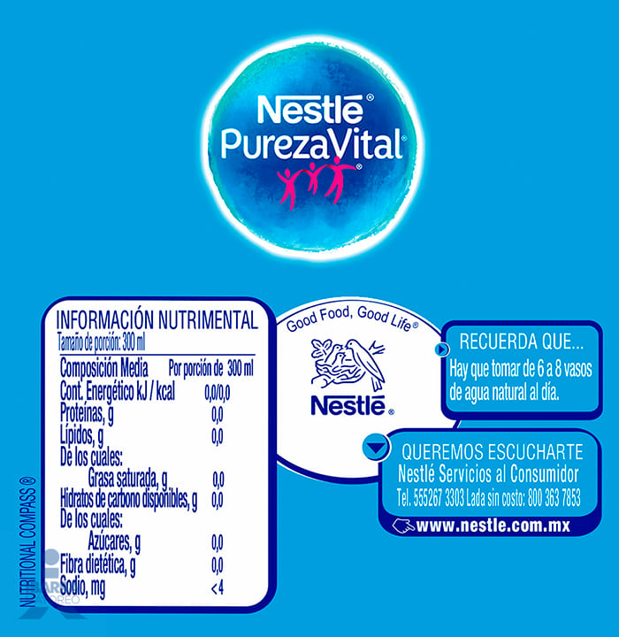 agua natural nestle pureza vital kids botella 300 ml | Ibarra Mayoreo