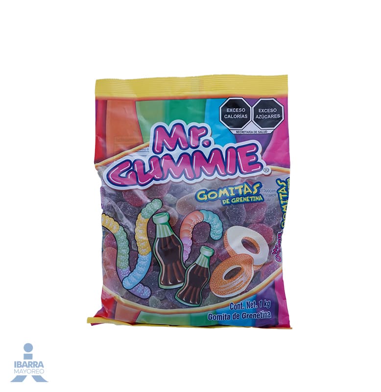 goma mr gummie frutas salvajes 1 kg | Ibarra Mayoreo