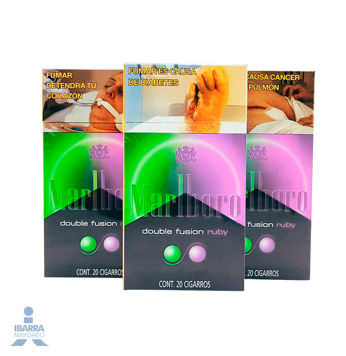 cigarros marlboro ruby fusion 20s 1 cajetilla dura | Ibarra Mayoreo