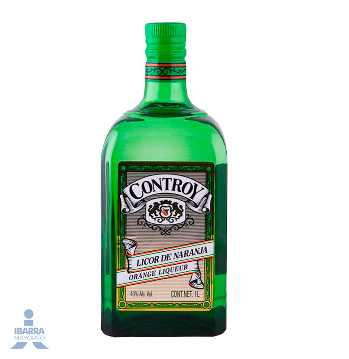 licor controy naranja 1 l | Ibarra Mayoreo
