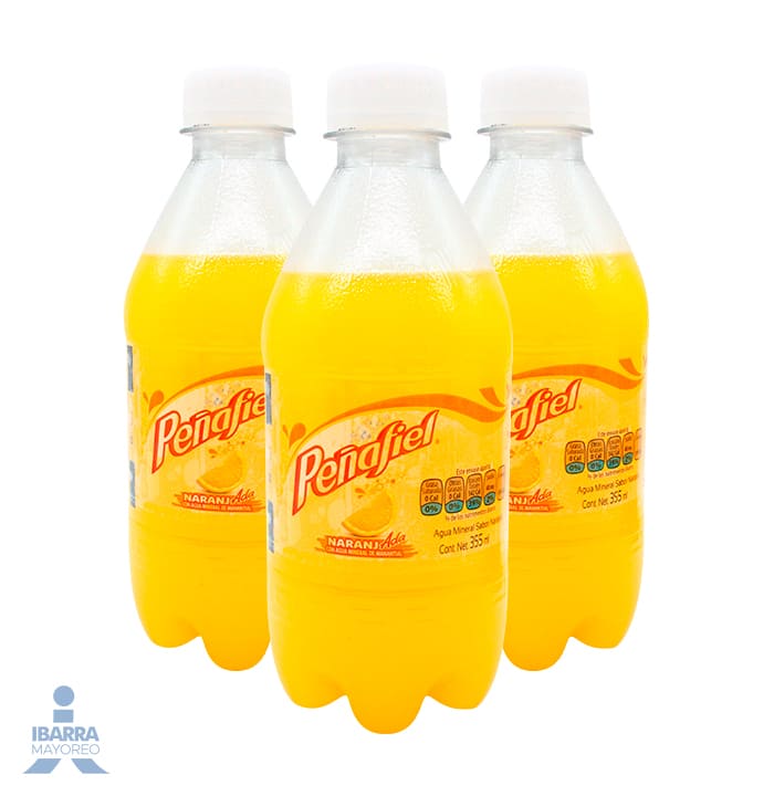 refresco penafiel naranjada pet 355 ml | Ibarra Mayoreo