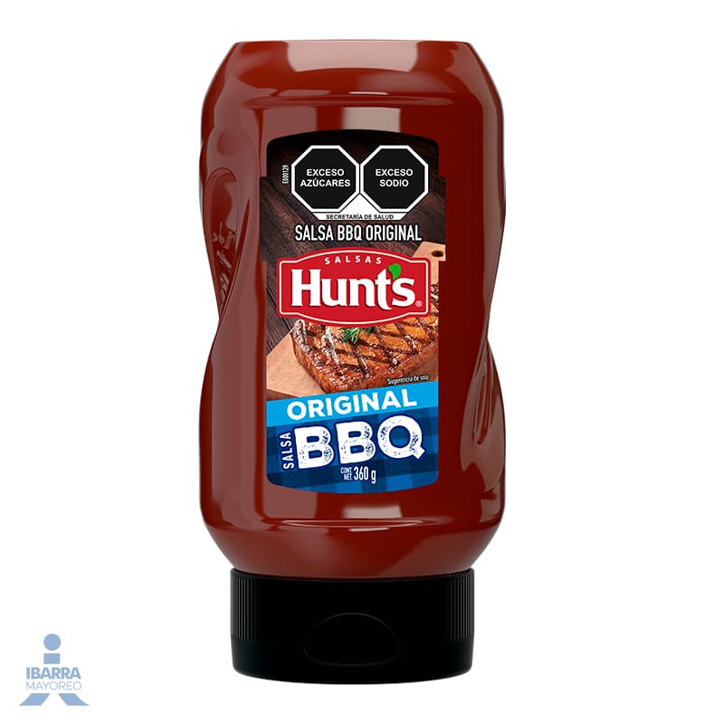 SALSA HUNTS BARBECUE 360 ML | Ibarra Mayoreo