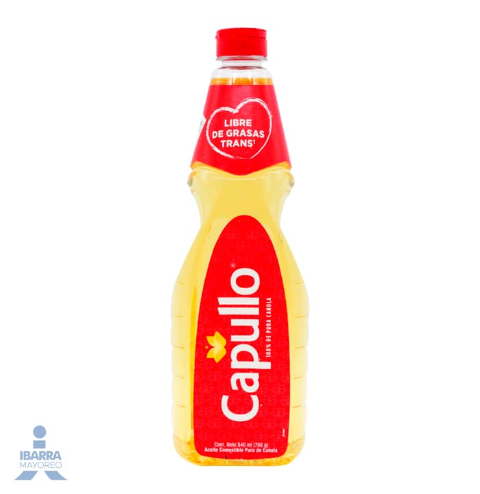 ACEITE CAPULLO 840 ML | Ibarra Mayoreo