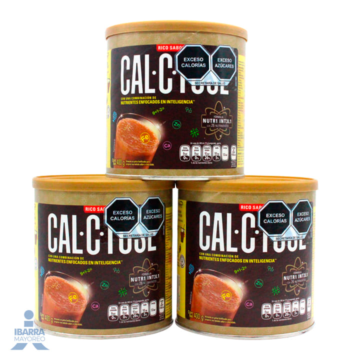 chocolate cal-c-tose lata 400 g | Ibarra Mayoreo