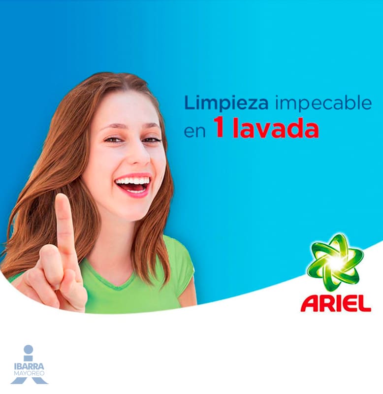 detergente ariel 1 5 kg | Ibarra Mayoreo